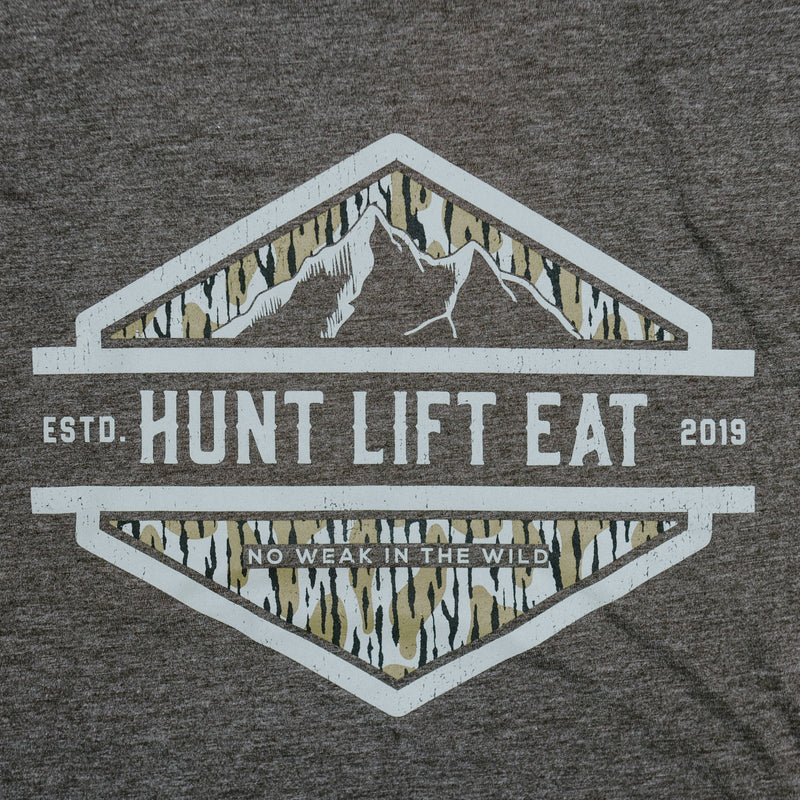 Hunt Lift Eat Badge- T