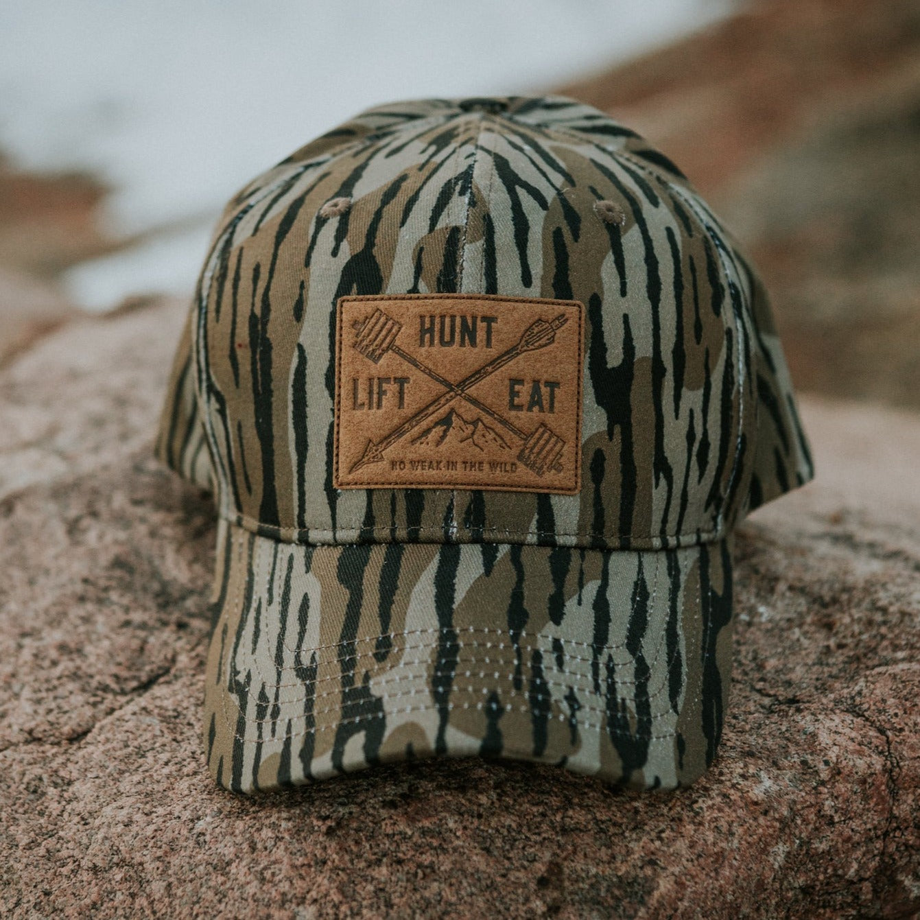 Original- Leather Patch/ Solid Back